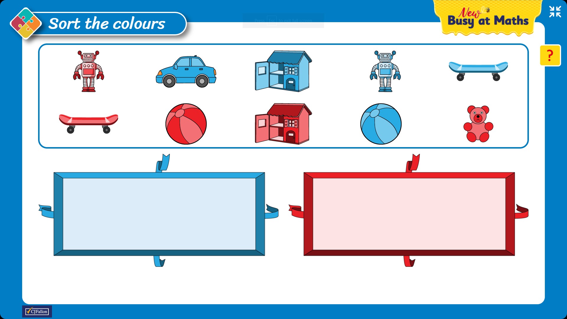 CJ Fallon Busy at Maths Samples