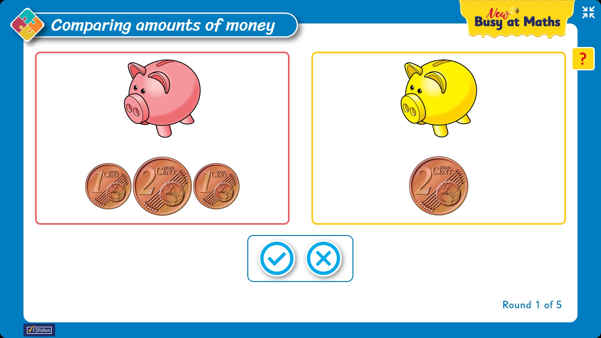 CJ Fallon Busy at Maths Samples